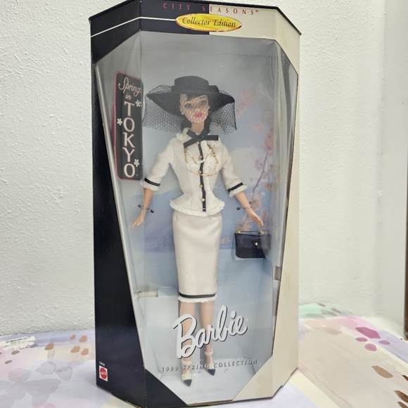 Barbie | Other | Nrfb Barbie 999 City Seasons Spring In Tokyo Collector ...